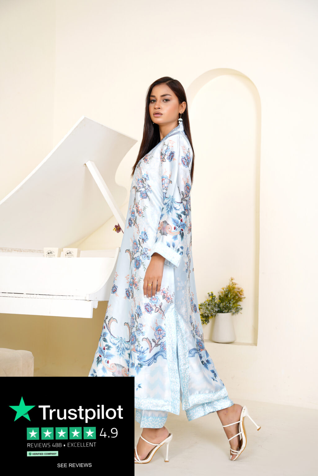 Sky Garden Silk Two-Piece Set – nextdaycoords.co.uk